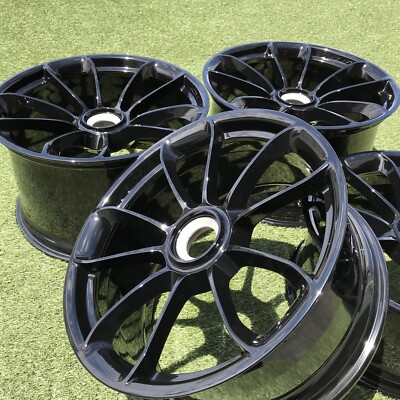 PORSCHE 20 21 GT2 RS OEM AUTHENTIC RIMS OEM GENUINE GT2RS RARE SET 4 ...