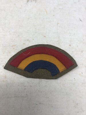 Patch 42nd Infantry Division (RAINBOW) on Wool W. W. 1 | eBay