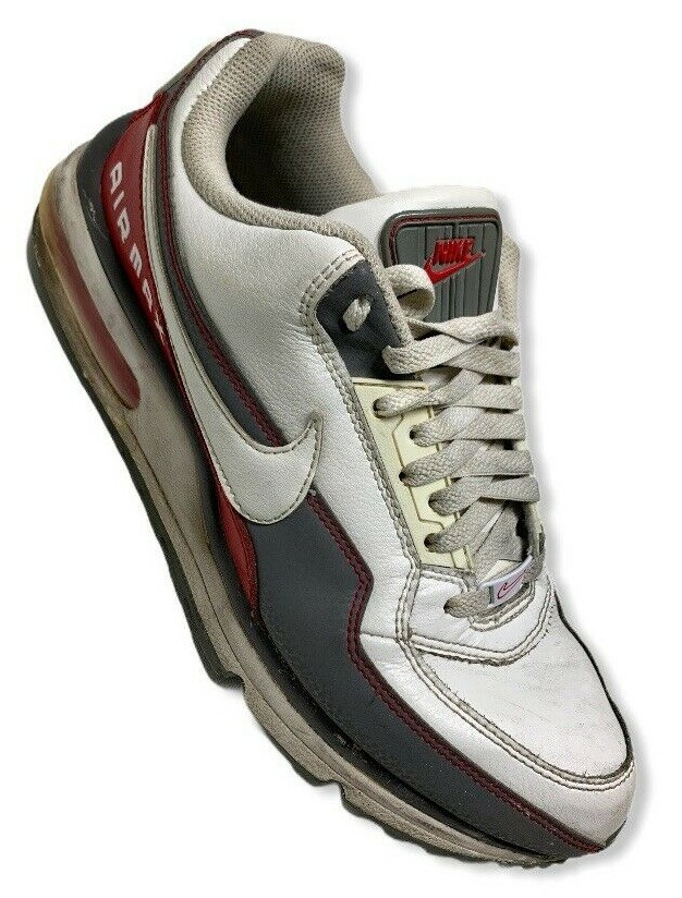 ^ Nike Men's Air Max Ltd Limited 407979-166 Running Shoes White/Red ...