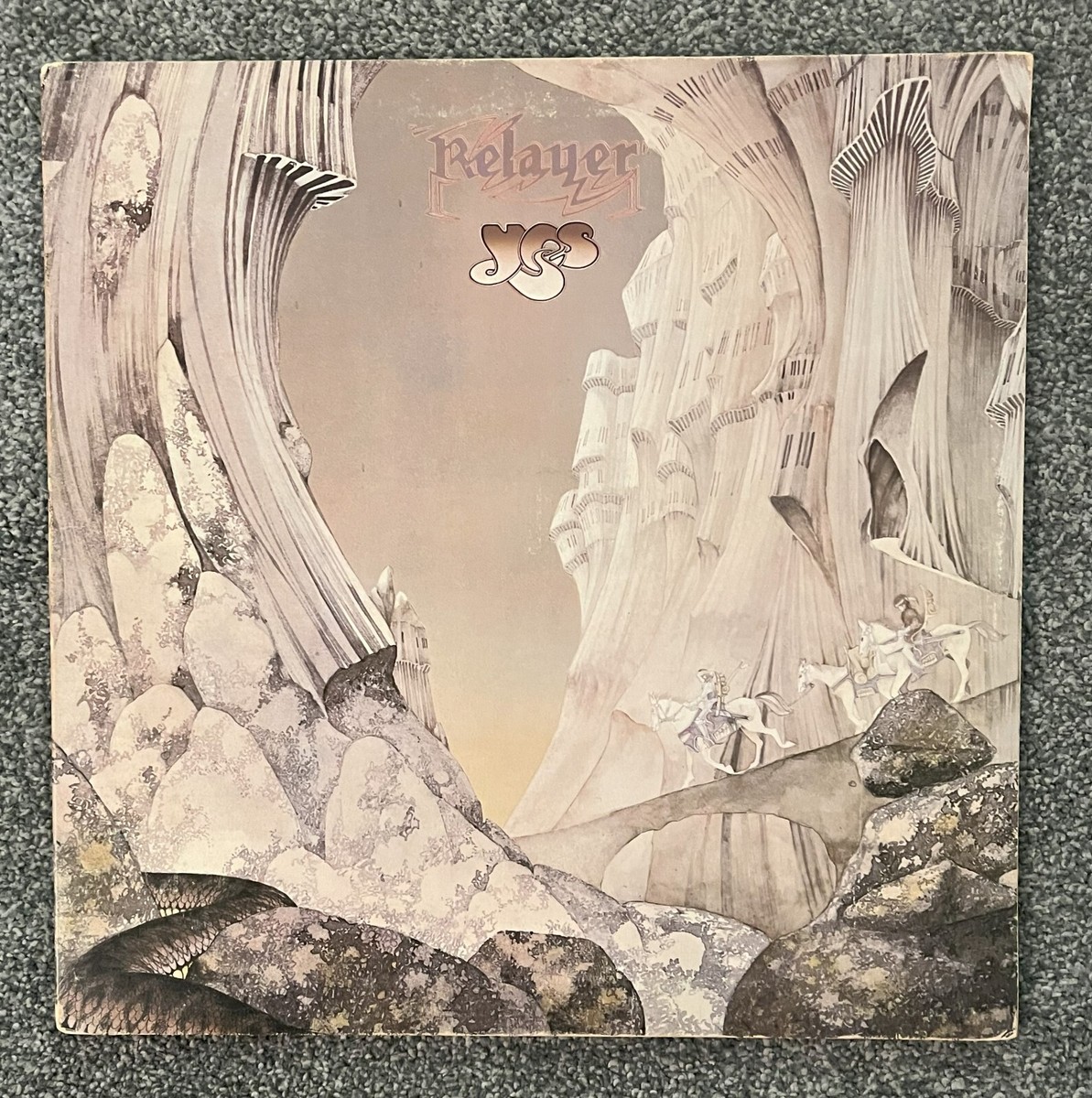 Yes Relayer Album Cover. Yes Relayer LP Vinyl Record EX/VG+ – Atlas