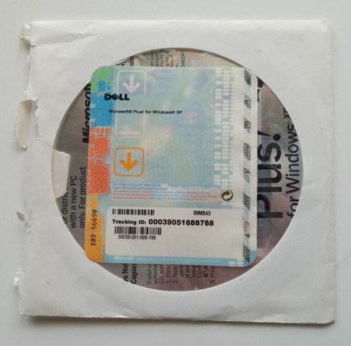 Dell Microsoft Plus for Windows XP CD-ROM. Free Shipping! | eBay