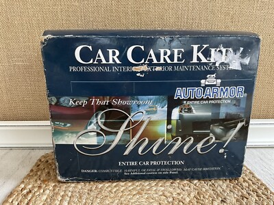 Auto Armor Car Care Kit Wash Upholstery Paint Leather Protection Shine ...