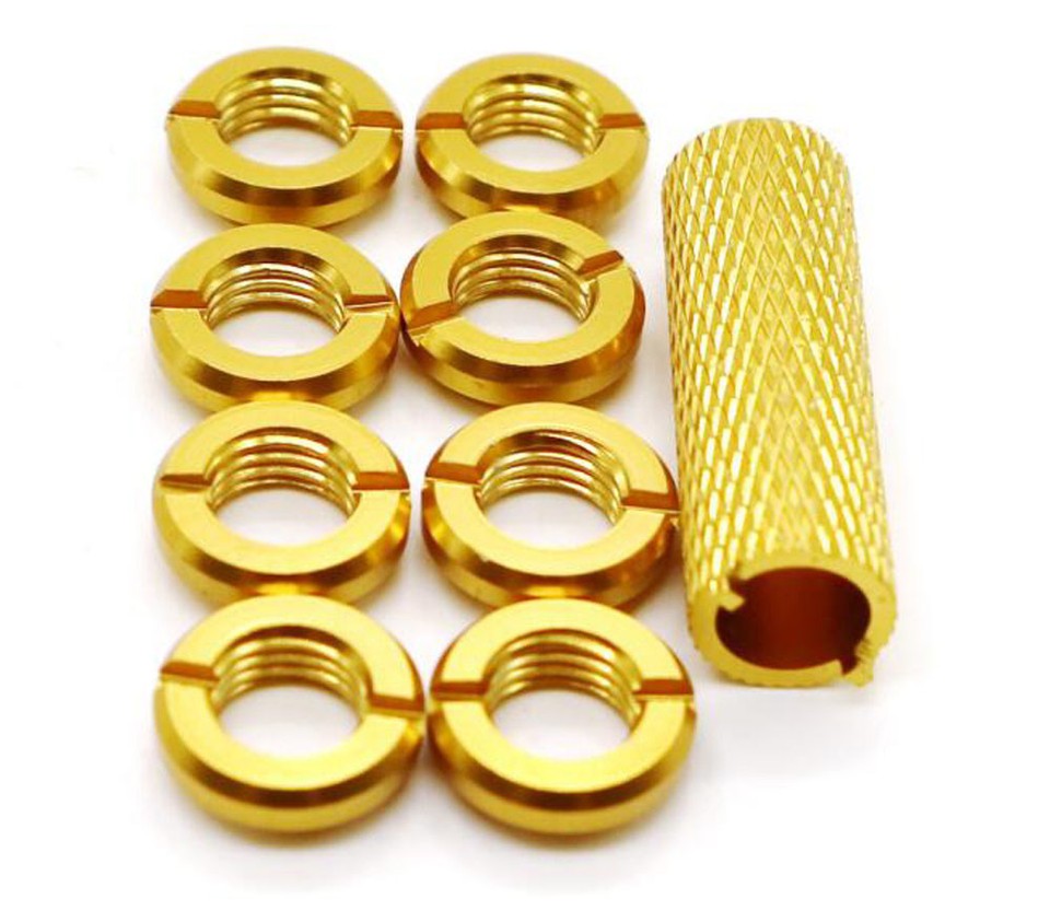 Alloy Transmitter Switch Nut w/ Wrench 8PCS Fit for Rc Spektrum Radio ...