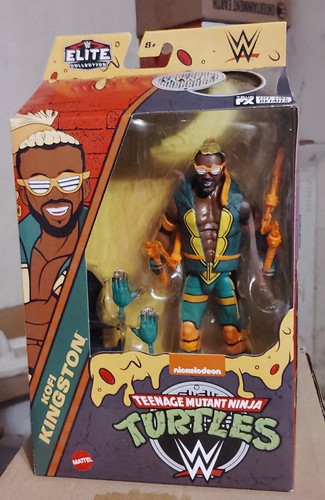 WWE TMNT Kofi Kingston Target Exclusive elite Legends Read Description ...