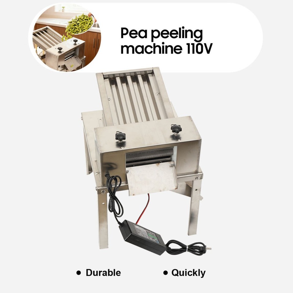 Soybean Sheller Electric Pea Sheller Green 110V Pea Peeling Machine ...