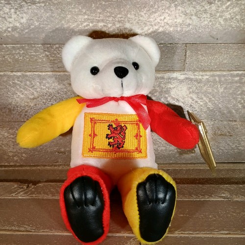 Scottish Flag Honor Bear 8 In Brand New, Rampant Lion, Braveheart Teddy ...