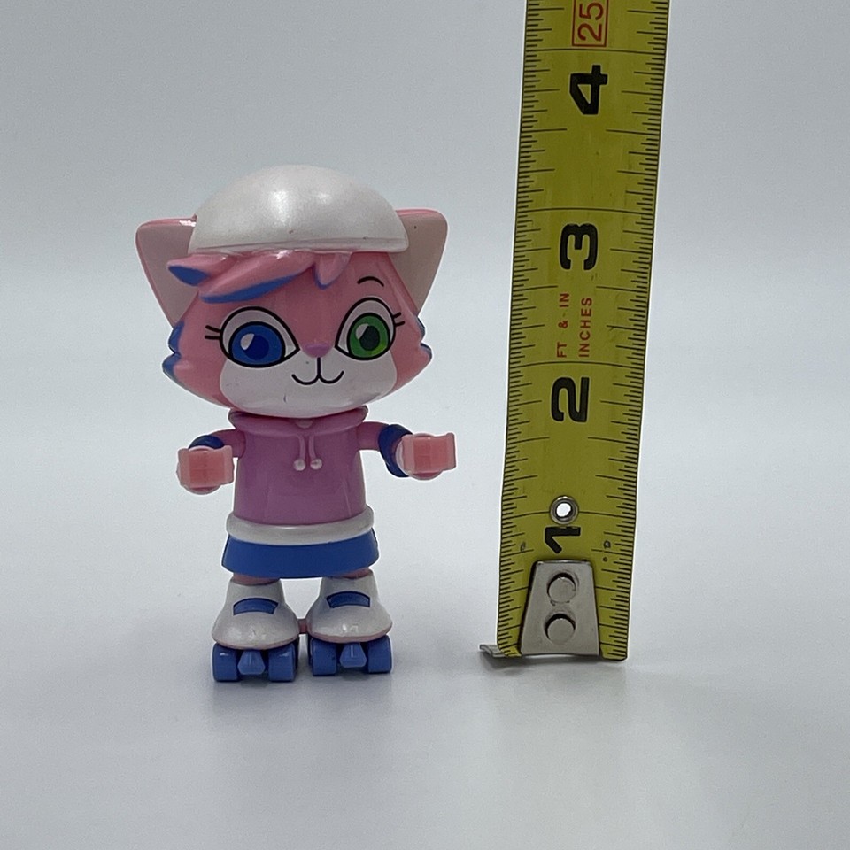 Bonkers Ryans World Figure Alpha Lexa Pink Cat Rollerblades Kitty Girl ...