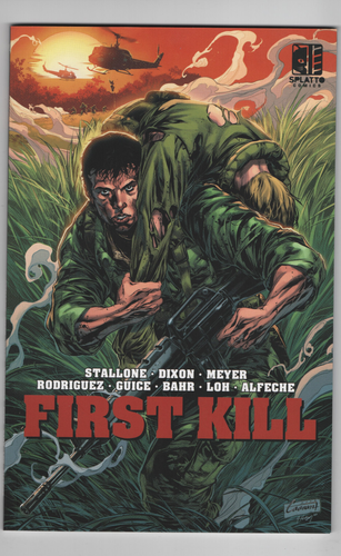 Rambo First Kill #1 Canaan White Variant TPB SYLVESTER STALLONE GN ...