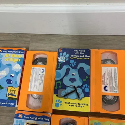 Vintage Nickelodeon Vhs Lot Blue S Clues Grelly Usa