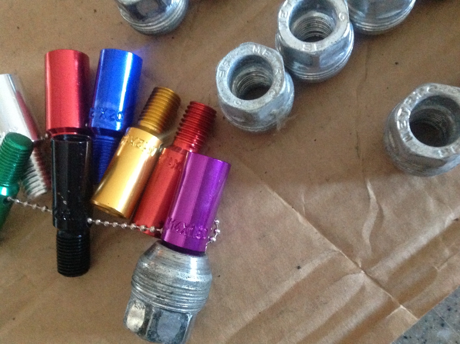 24 Piece | 14x1.5 Open End Lugs Nuts | Chevy GMC GM Factory OEM Real GM ...