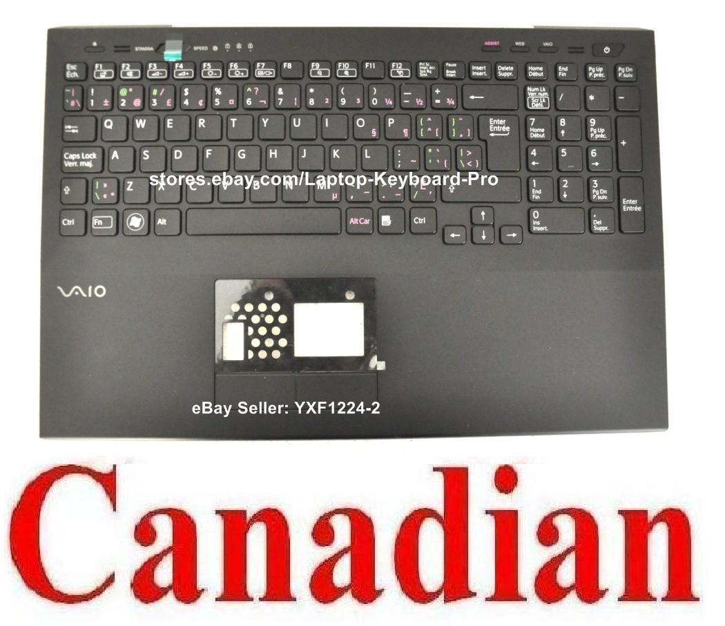 Keyboard + TopCase for SONY VPCSE PCG-41411L PCG-41412L - CA Backlit ...
