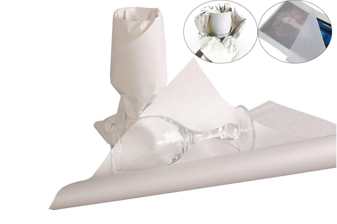 500 Sheets White Packaging Paper News Offcuts Chip Shop 20"x30 ...