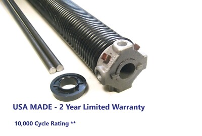 Garage Door Torsion Spring SINGLE LW .234 x 2 1/4" ID x Select Length ...