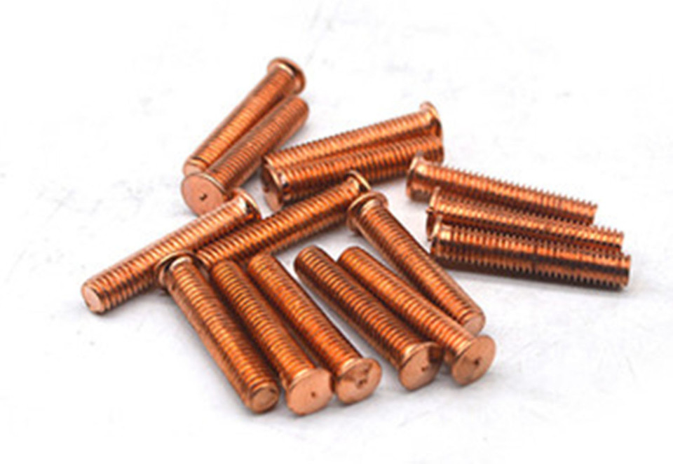 100pcs M5X8 Plated copper welding screw | eBay