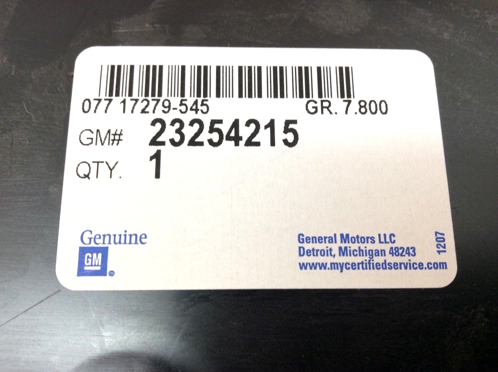 2017 2018 2019 Cadillac CTS Front Bumper License Plate Mounting Bracket ...