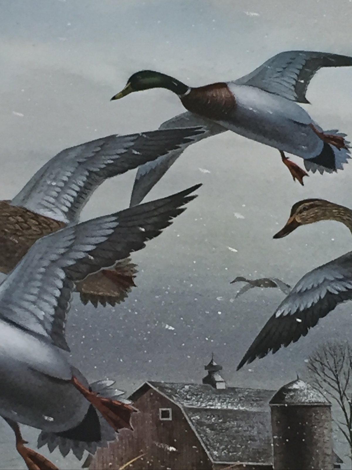 Jerry Raedeke, 1990 DU ,Print, “Last Day”1432/3800;Mint,Unframed ...