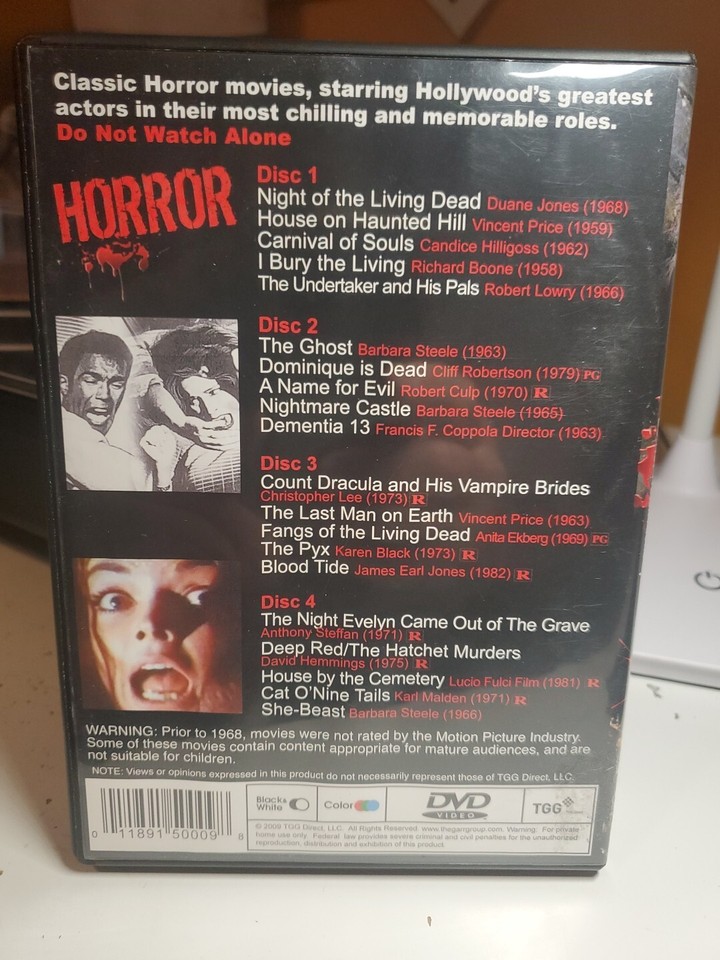 Horror Collection: Do Not Watch Alone (DVD, 2008, 2-Disc Set ...
