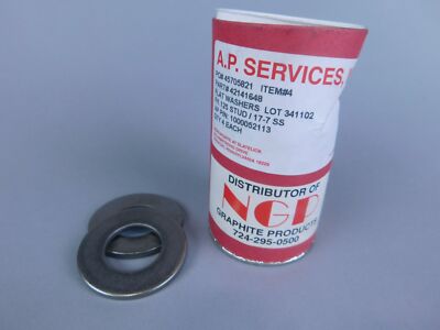 NGP Graphite Products 42141648 2 Flat Washers Argo Packing | eBay