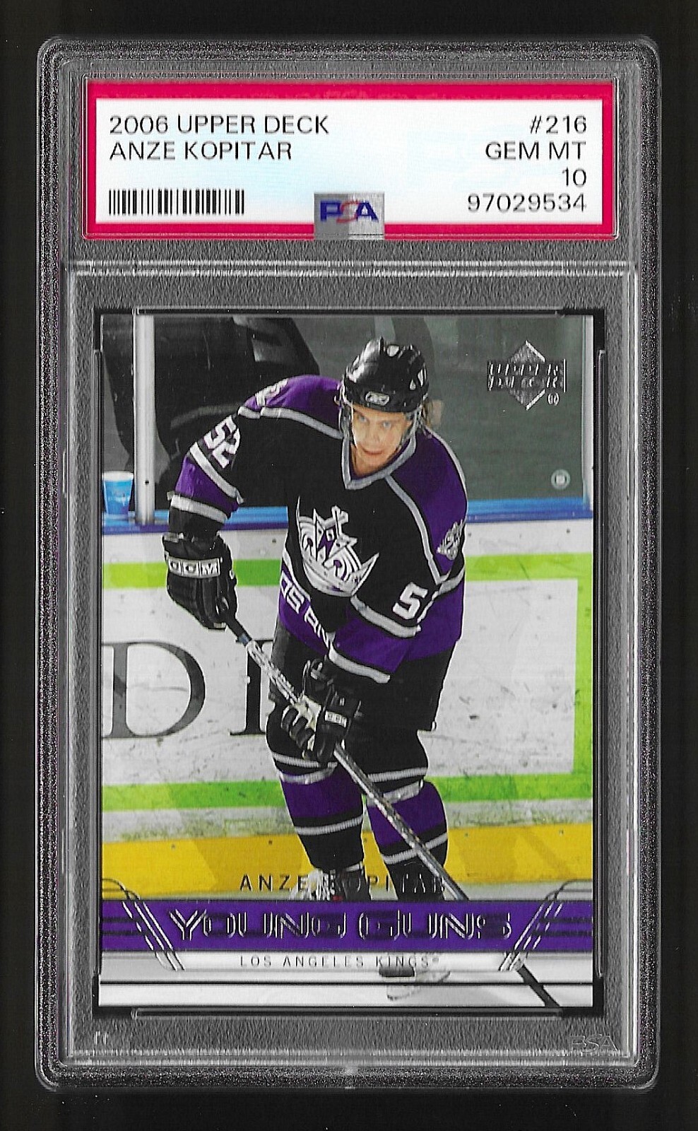 2006 Upper Deck Young Guns #216 Anze Kopitar RC Rookie PSA 10 | eBay