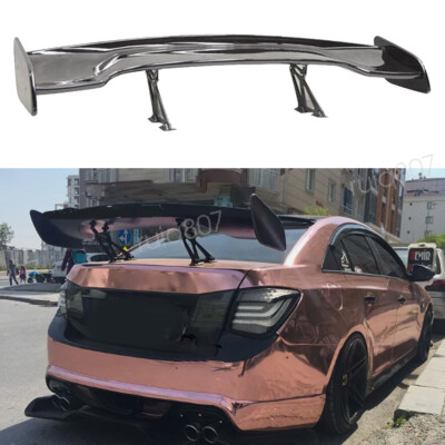 For Chevrolet Cruze Gloss Black GT-Style Rear Trunk Spoiler Racing Tail ...