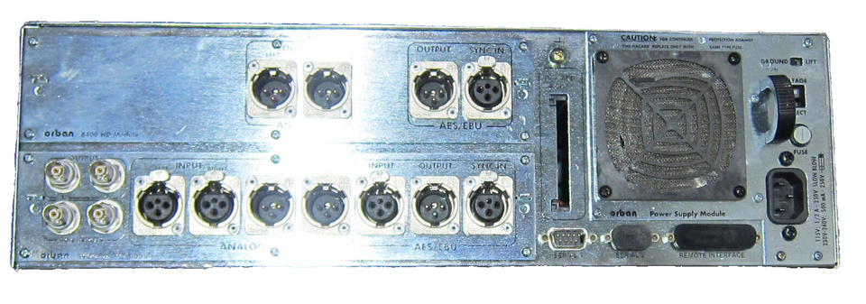 Genuine Orban Optimod-FM 8400 8400/HD/FM Broadcast Audio Processor F.W ...