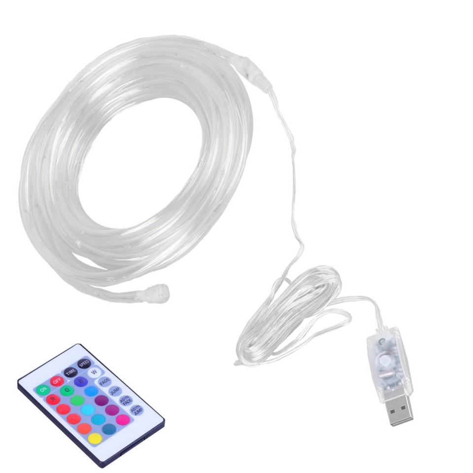 5 M Led Batten Light Tube Color Changing Lamp Deck Lights Outdoor ...