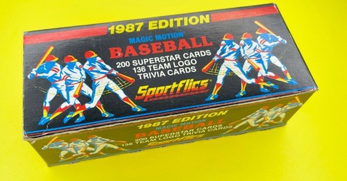 1987 Sportflics Baseball Cards FULL SET - 200 Magic Motion | eBay