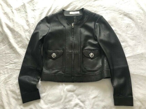 leather jacket uterque | eBay