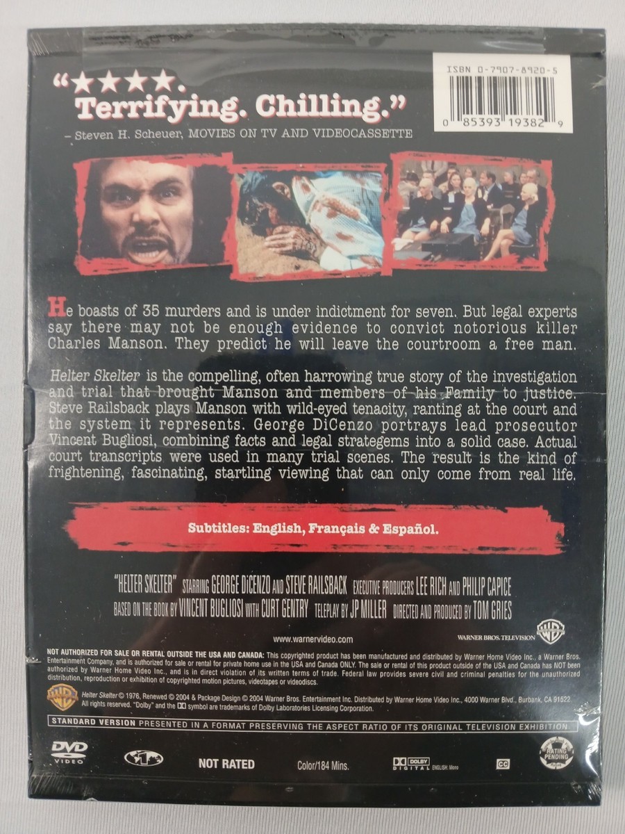 Steve Railsback Charles Manson Comparison