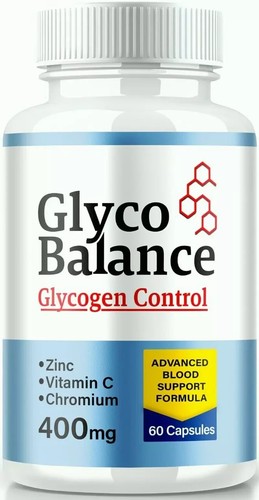 Glyco Balance Glycogen Control Pills Supplement 400mg 60 Capsules Free ...