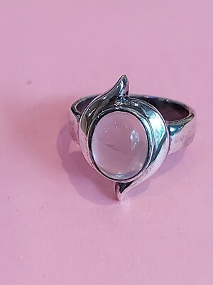 QVC stunning modernist silver 925 ring. size M | eBay UK