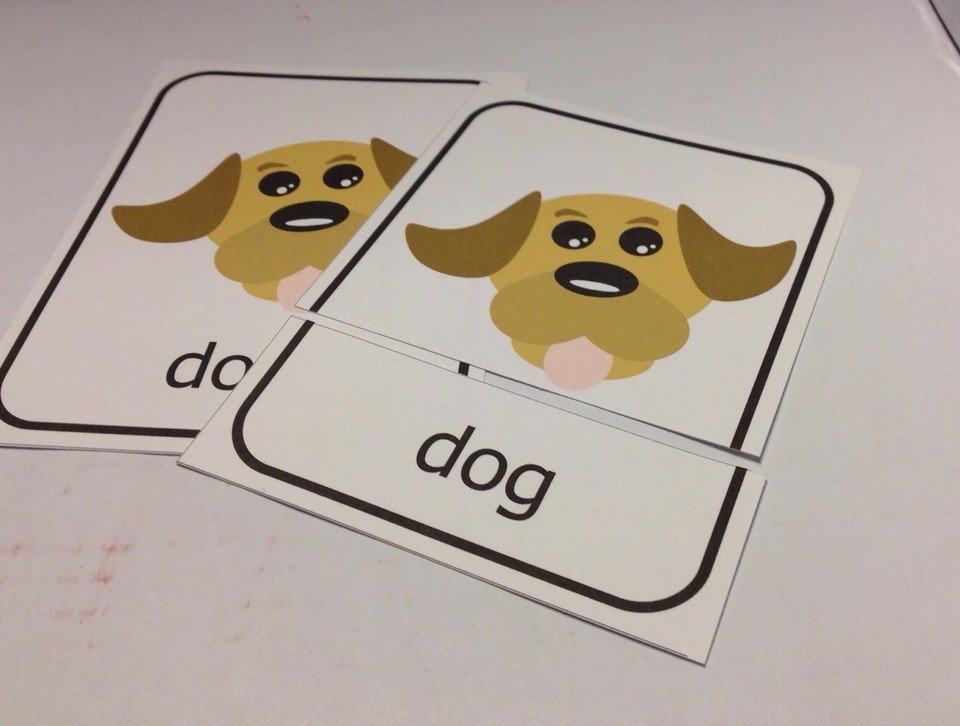 Three Part Cards - Cvc Words CVC WORDS AND PICTURES CARDS Teaching ...