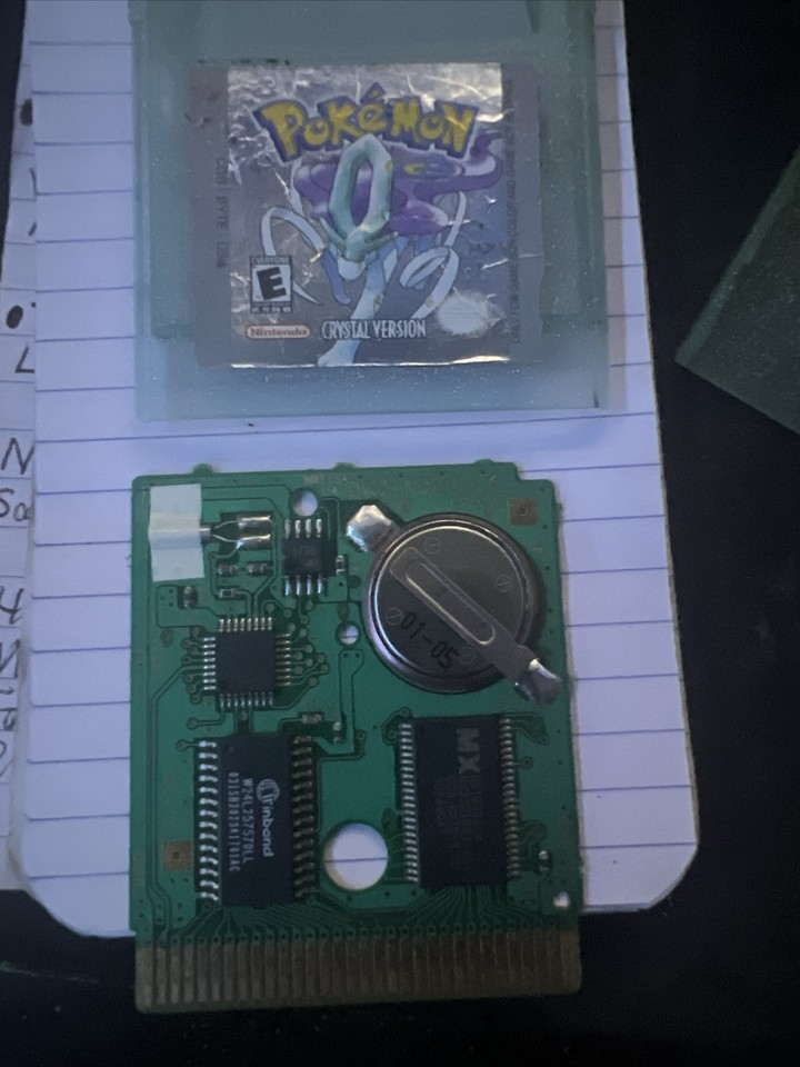 Nintendo Gameboy Color Pokemon Crystal Edition Game | eBay