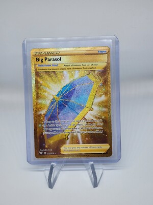 Pokémon TCG Big Parasol Darkness Ablaze 199/189 Holo Secret Rare | eBay