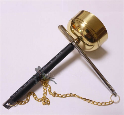 5cm New Copper Buddhist Monk Stretchable Prayer Bells Buddhism ...