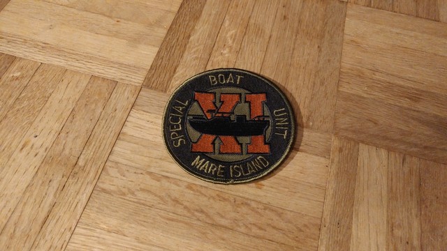 US NAVY SWCC SEAL SBU 11 COMMAND RIVERINE BROWN WATER NAVY TEAM PATCH ...