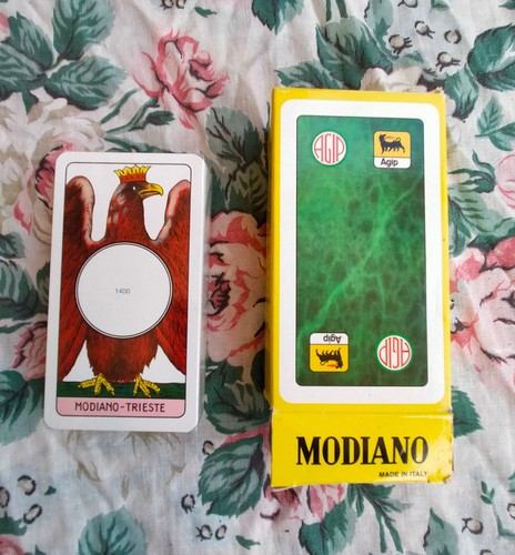 nuove MODIANO 1 mazzo carte da gioco regionali PIACENTINE sigillate ...