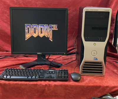 Dell Windows XP Pro X64 SUPER FAST GAMING SYSTEM 4 Core Xeon 2.8Ghz 8GB ...