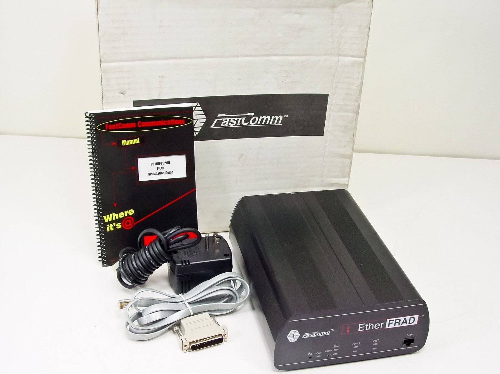 Fastcomm Ethernet FRAD Network Terminal F9200-SS-FNE1-A1000 | eBay