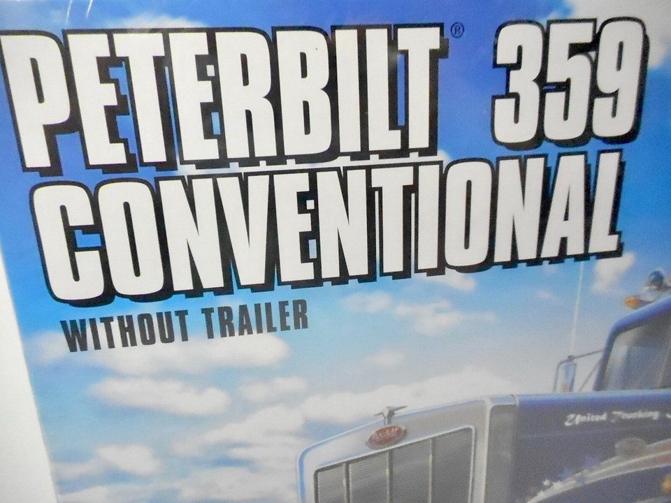 Revell Peterbilt 359 / AMT Trailer Combo 1:25 Scale Model Kits New ...