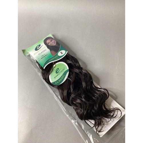 12" Ripple Deep Wave Color #2 Darkest Brown Blended Hair Extensions ...