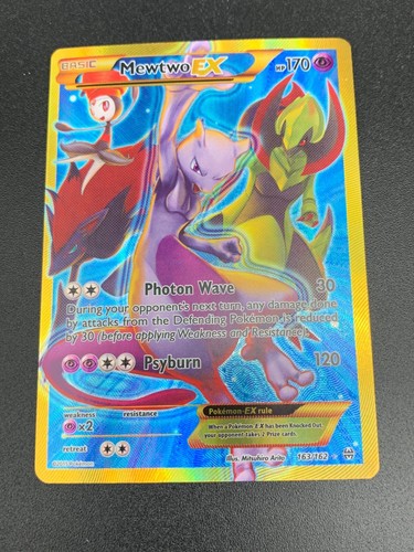 Mewtwo EX 163/162 Secret Rare Breakthrough Pokemon 2015 NM | eBay