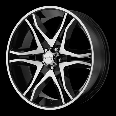 American Racing AR893 MAINLINE 17x8 6x5.5 25mm Black/Machined ...