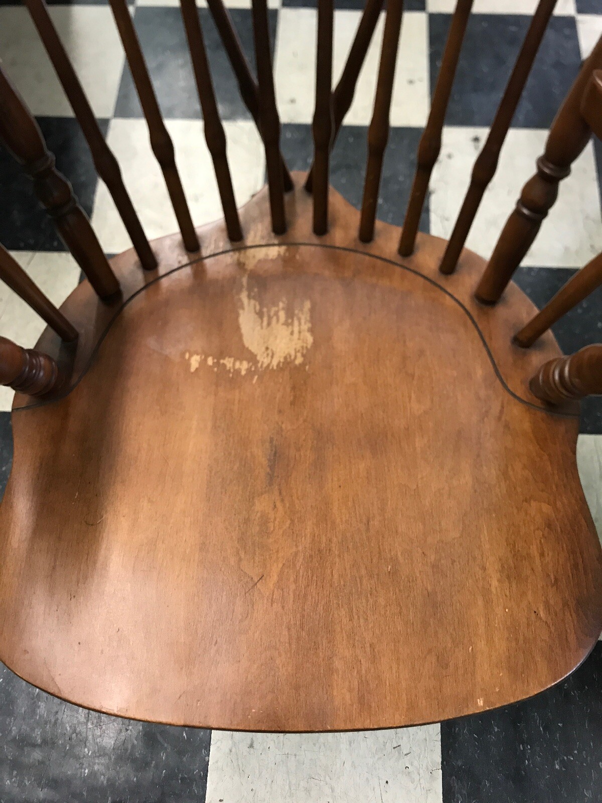 Sprague Carleton Maple Duxbury Dining Arm Chair | eBay