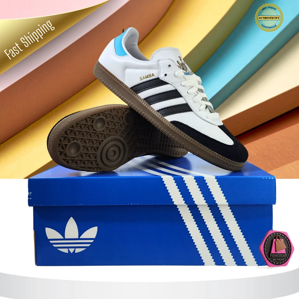 Newcastle United FC x adidas Samba Home Kit for Sale | Authenticity ...