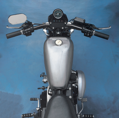 Drag Specialties 2.25 Gallon Steel Fuel Gas Tank 1982-1994 Harley ...
