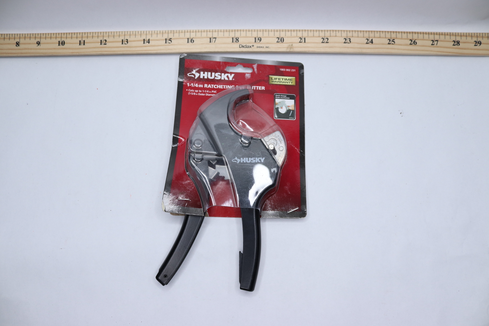 Husky Ratcheting PVC Cutter PEX and PE piping 1-1/4" 1003 002 231 - No ...