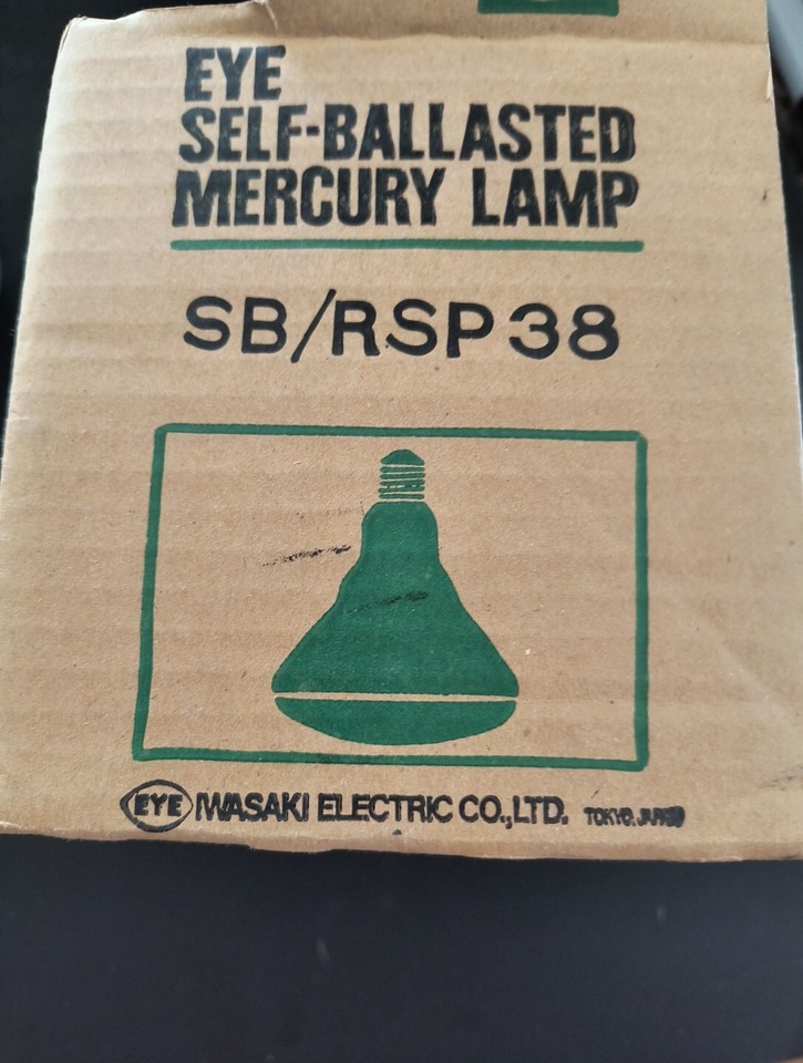 EYE SELF BALLAST 160WH 120V SB/RSP38 E26 MERCURY VAPOR BULB | eBay