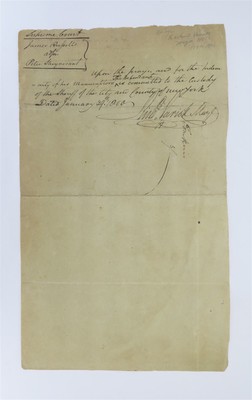 Original Manuscript Signed by Richard Varick Mayor of New York Dated ...