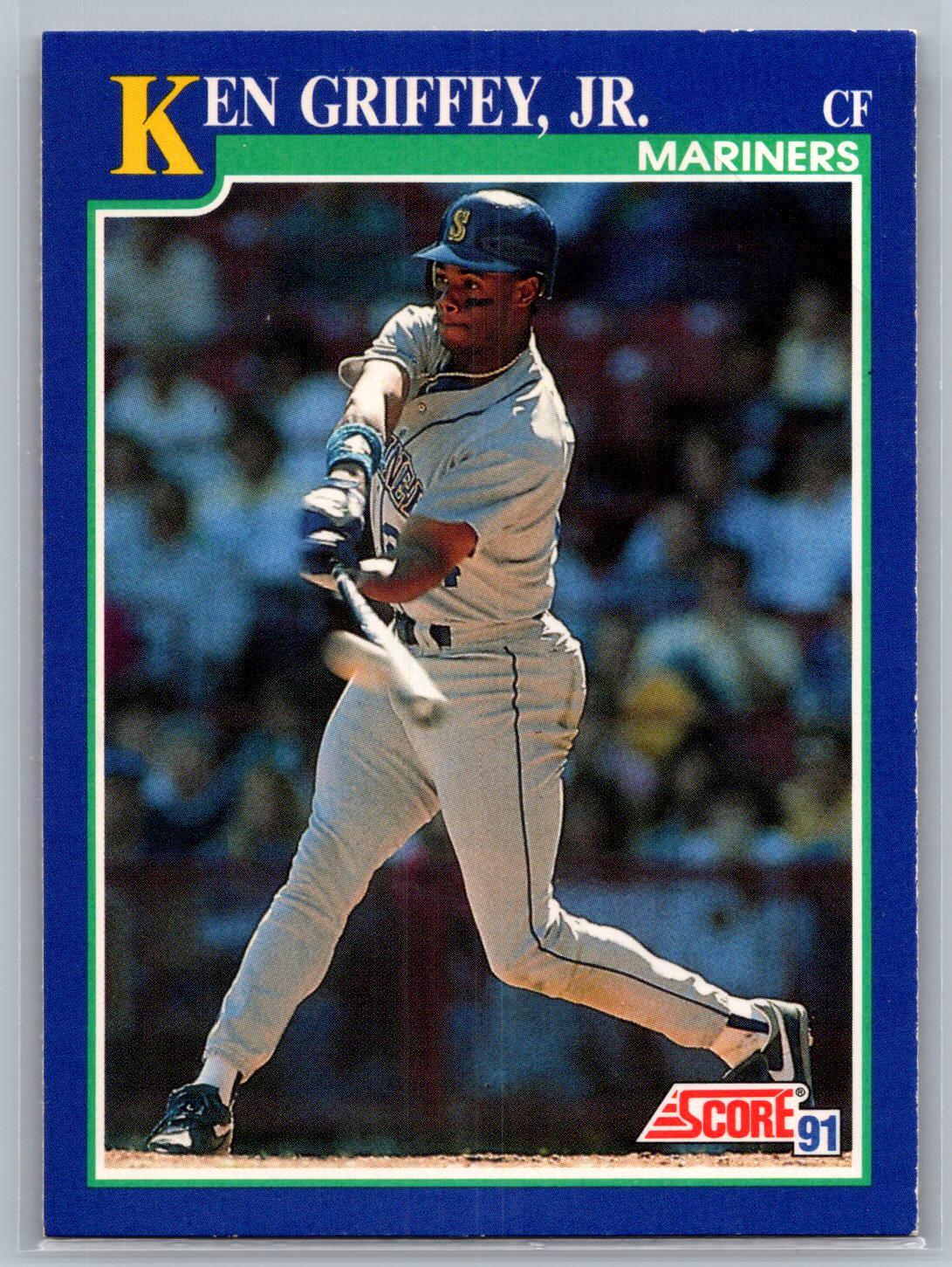 1991 Score #2 Ken Griffey Jr. Card Mariner Baseball Cards | eBay